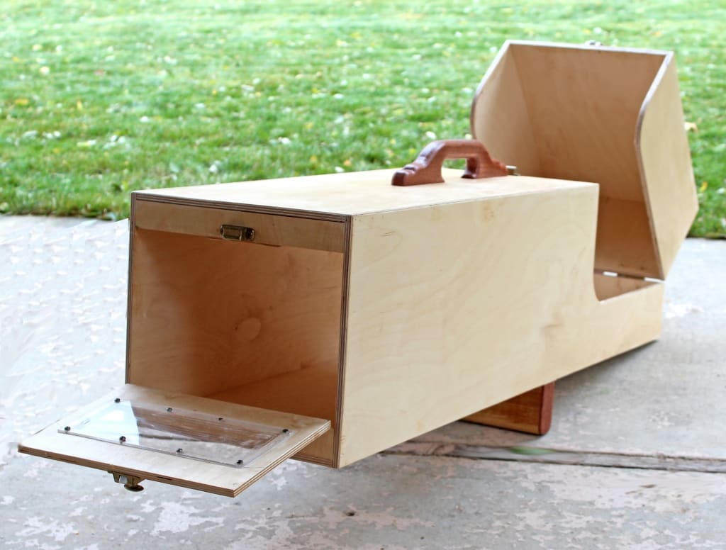 Wood Animal Trap woodworking plan - Forest Street Designs