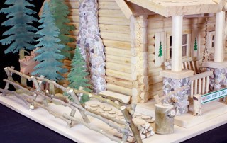 Bear Family Lodge Woodworking Plan - Forest Street Designs