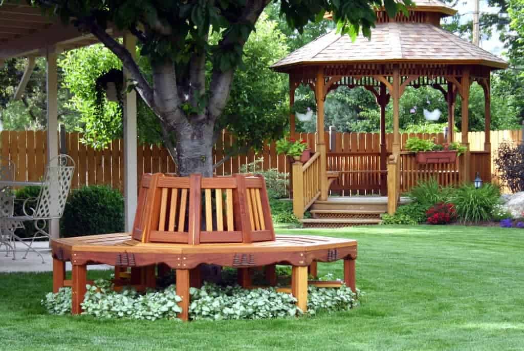 Tree Bench Woodworking Plan - Forest Street Designs