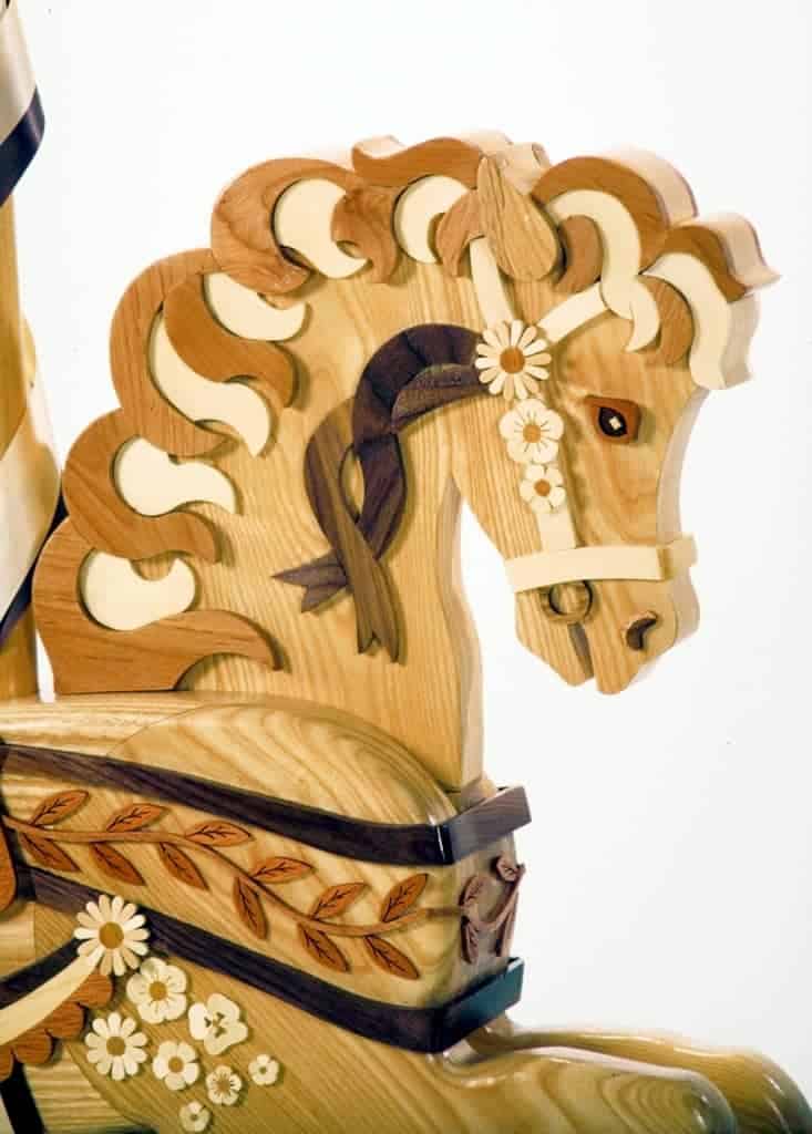 Wildflower Horse Woodworking Plan - Forest Street Designs