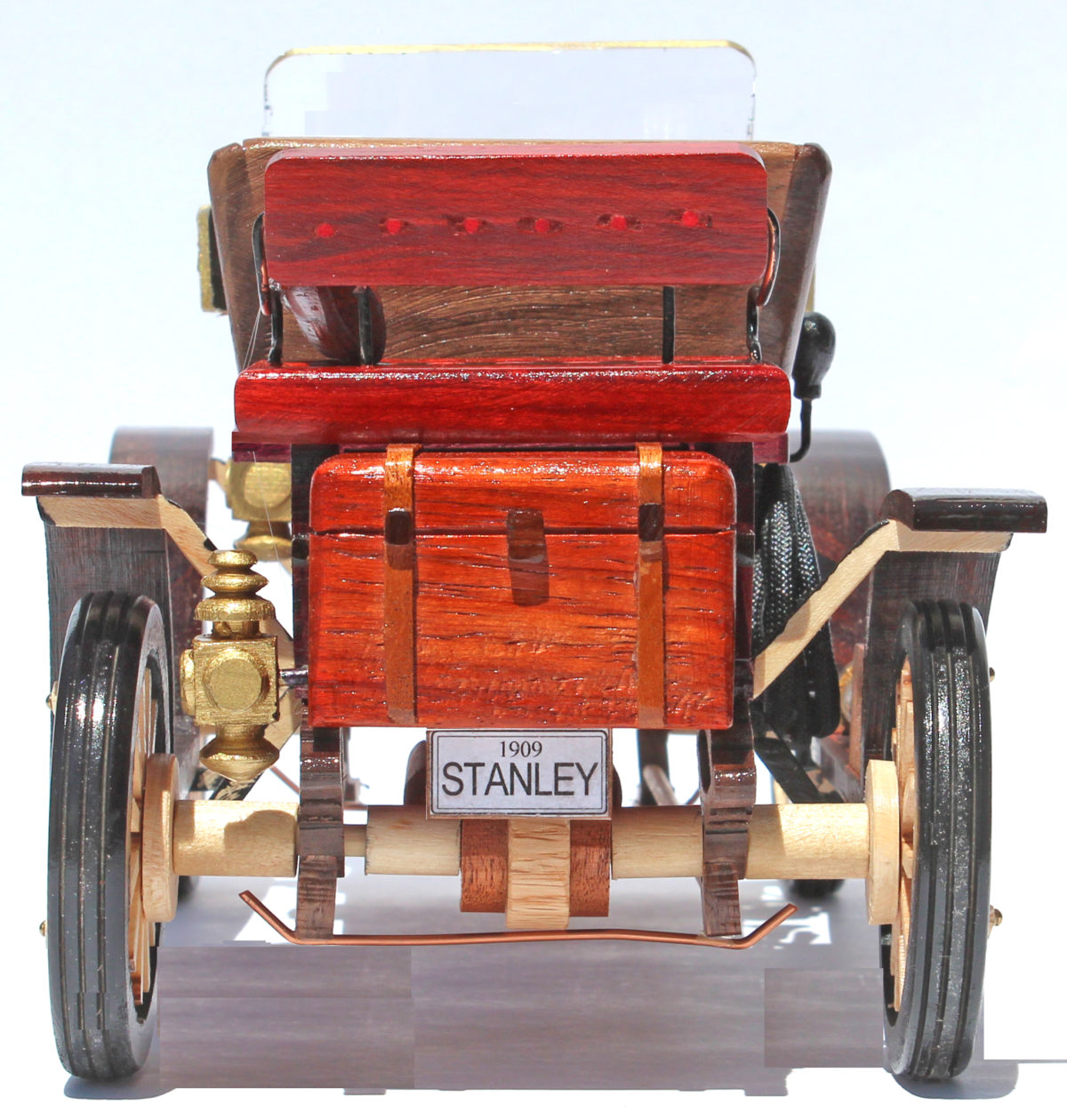 A woodworking plan for building the classic 1909 Stanley Steamer ...